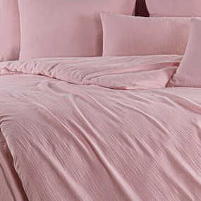 4Home Mušelínové povlečení Rosa, 140 x 220 cm, 70 x 90 cm