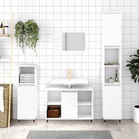 Petromila Koupelnová skříňka bílá 80 x 33 x 60 cm kompozitní dřevo