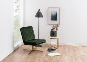 ACTONA Kulatý odkládací stolek ALISMA bílý ⌀50 cm