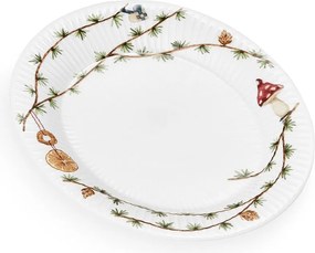 Porcelánový tác s vánočním motivem 22,5x28,5 cm Hammershøi Christmas – Kähler Design