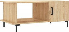 vidaXL Konferenční stolek 90 x 50 x 40 cm kompozitní dřevo [829495] Barva: bílá s vysokým leskem