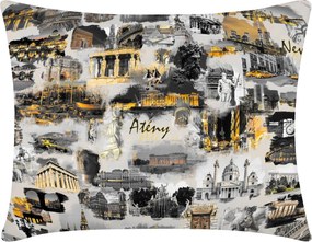Bavlněný povlak na polštář Cesta kolem světa Velikost: 40 x 40