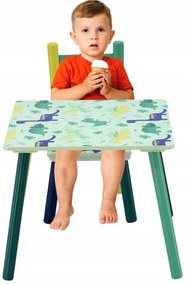 Chomik Dětský set stolku a židliček Dinosaurus