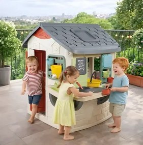 SMOBY Domek Life Mud Cooking / Dětský domek s bahenní kuchyňkou / rozš