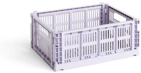 HAY Úložný box Colour Crate M, lavender