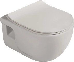 Sapho Sapho, AVVA Slim WC sedátko s pomalým zavíráním, latte matná, 100787-114