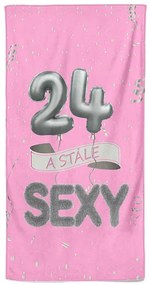 Osuška Stále sexy – růžová (věk: 24)