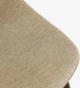 Sada 4 jídelních židlí Napier látka – taupe