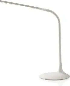NEDIS LTLG3M1WT4 - Stmívatelná LED Stolní Lampa Bílá / Dotykové ovládá