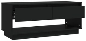 TV skříňka černá 102 x 41 x 44 cm kompozitní dřevo - Default Title