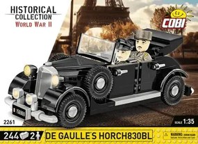 COBI 2261 De Gaulles Horch830BL / 1:35 / 244 kostek / od 6 let
