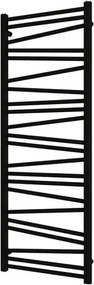 Radiátor kombinovaný SAT Lilon 133,5x50 cm černá matná SATRALI1335500BL