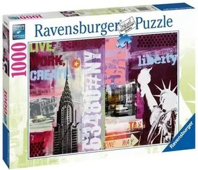 Ravensburger New York / 1000 dílků / 70 x 50 cm / od 14 let