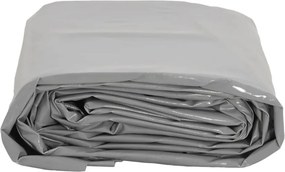 Plachta šedá 1,5 x 2,5 m 650 g/m² 156125