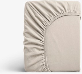 Goldea bambusové elastické prostěradlo - šedohnědé 90 x 200 cm