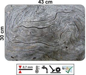 PokojovaDekorace.cz, Prostírání - 038, Imitace dřeva, 43x30cm