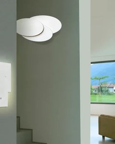LED nástěnné svítidlo Clover oval černé