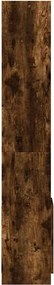 Skříň highboard kouřový dub 92 x 33 x 180 cm kompozitní dřevo 3309622