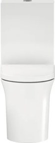 Duravit White Tulip - Stojící WC 650x370 mm, Rimless, bílá 2197090000