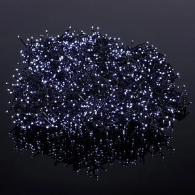 Světelný řetěz vnitřní / venkovní studená bílá 3000 LED
