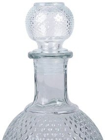 Broušená skleněná lahvička / flakon na parfém Els – 525 ml