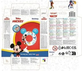 Bestway Nafukovací kruh - Disney Junior: Mickey a přátelé - 74 x 76 cm