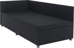 Válenda AURIA UNI 90x200 s úložným prostorem, šedá Trinity 34 Kondela 0000395671
