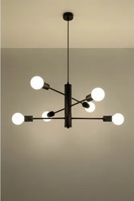 Lustr SOLLUX Duomo 6 E27 6x60W bez zdroje SL.0305