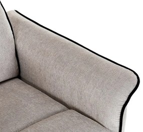 Relaxační polohovací TV křeslo ARNE - lanýžová látka Barva: Hnědá