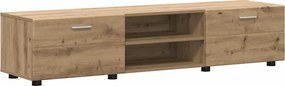 Sestava TV skříněk FLORIN 3 ks Artisanový dub Kompozitní dřevo 3397993