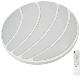 Milagro LED Stmívatelné stropní svítidlo SHELL WHITE LED/40W/230V + DO MI1110