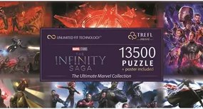 Trefl - Puzzle - UFT Marvel: Ultimátní sbírka / 13500 dílků / 198.6 x