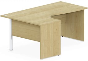 Artspect 102-T1812-P - Stůl pracovní, podnož  250x100cm - Bílá