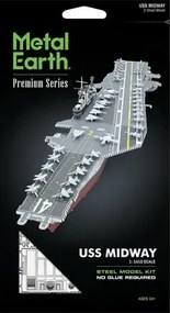 Metal Earth 3D puzzle Premium Series: Letadlová loď USS Midway / Počet