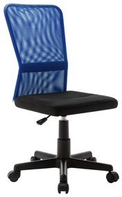 Kancelářská židle černá a modrá 44x52x100 cm síťovina textil 289511