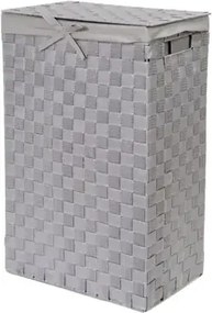 Compactor Stan Koš na prádlo s víkem 55 L šedý / 25 x 38 x 60 cm