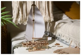 Ugears 3D dřevěné mechanické puzzle Jachta The Ocean Beauty