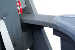 Kidnort Drömmer Unique Jídelní židlička šedá