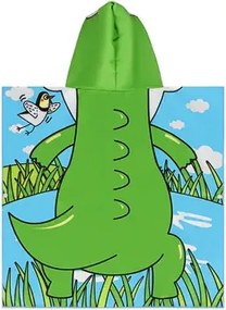 NILS aqua NAR20 Ručník - pončo z mikrovlákna Crocodile