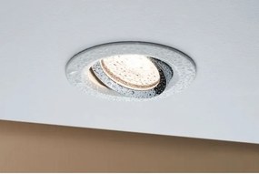P 93663 Zápustné svítidlo Nova IP65 kulaté max. 35W bílá / chrom 1ks výklopné - PAULMANN