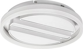 Rabalux Bílé stropní LED svítidlo Gremin kulaté 400mm 55W CCT s DO 71112
