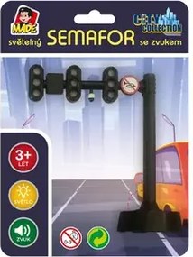 MaDe 16673 Semafor / světlo a zvuk / od 3 let
