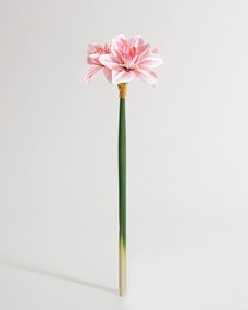 Umělá květina Amarylis 62 cm pink