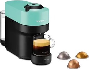 Krups Nespresso Vertuo Pop XN 9204 Aqua Mint / Kávovar na kapsle / 150