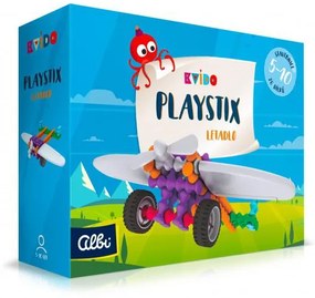 Albi Kvído - Stavebnice Playstix - letadlo 26 dílků