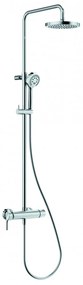 KLUDI LOGO sprchový set Dual Shower System s baterií, 200 mm, chrom, 6808505-00