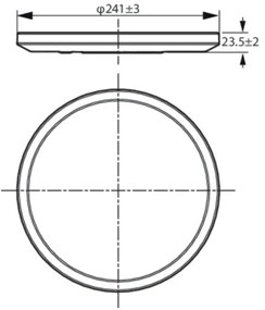 WiZ - LED Stmívatelné stropní svítidlo SUPERSLIM LED/14W/230V 2700-6500K Wi-Fi