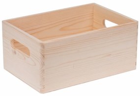 FK Úschovný dřevěný box 30x20x14 cm - Přírodní