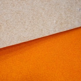 Beaulieu International Group, Metrážový koberec Destiny 0470 Orange, na míru, šíře 4m, oranžová, filc, dětský pokoj