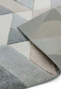 Šedý koberec Furla Rhombus Grey Rozměry: 200x290 cm
